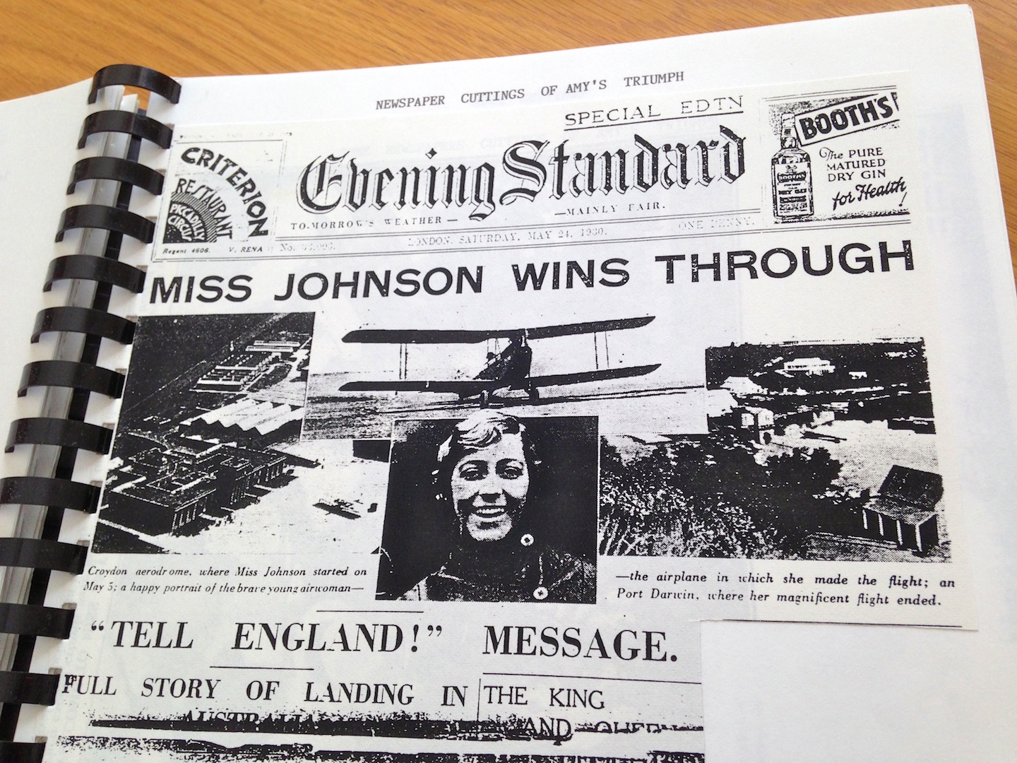 The Amy Johnson Scrapbook – Untold Hull